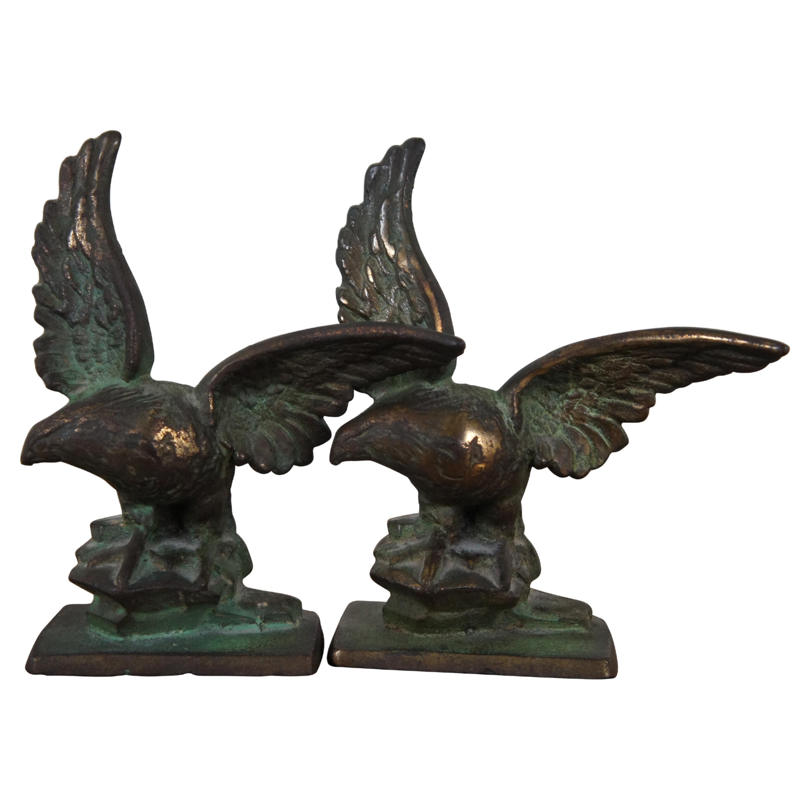 Collection of Floral Cast Iron Bookends at 1stDibs