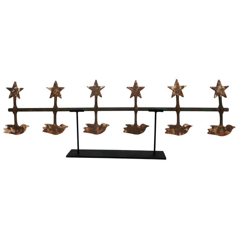 Antique Cast Iron Carnival Spinning Shooting Gallery Targets, circa ...