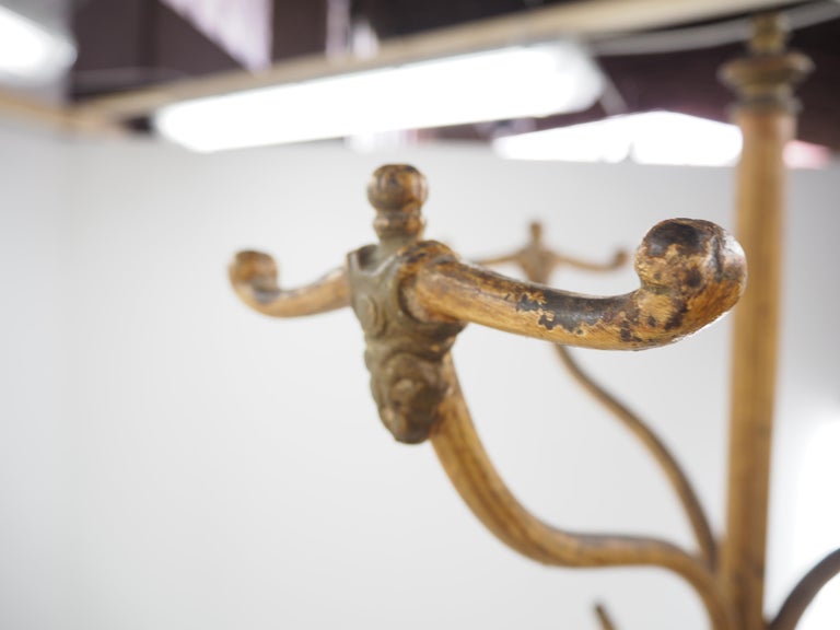 Antique Cast Iron Coat Rack, 1920s at 1stDibs | 1920s coat rack