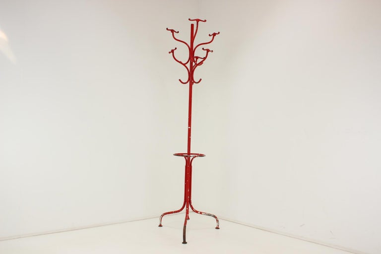 Antique Cast Iron Coat Rack, 1920s For Sale at 1stDibs