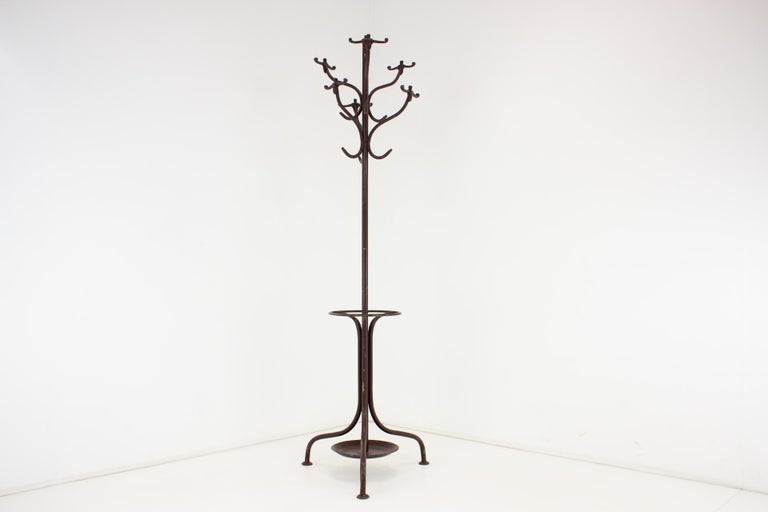 Antique Cast Iron Coat Rack, 1920s For Sale at 1stDibs