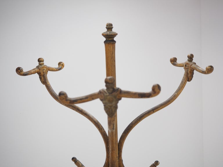 Antique Cast Iron Coat Rack, 1920s at 1stDibs | 1920s coat rack
