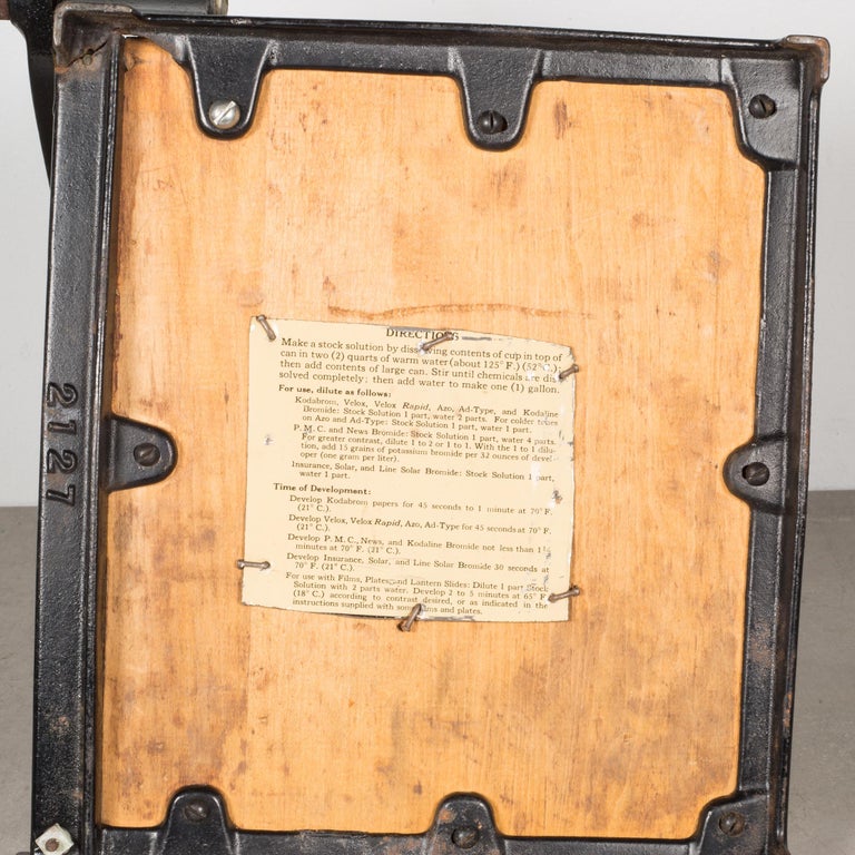 Antique Cast Iron Guillotine Paper Cutter, circa 1940 For Sale at ...