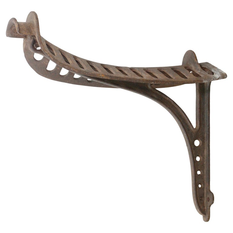 Antique Cast Iron Horse Saddle Holder made by Russells Inc. For Sale at ...