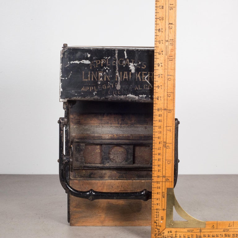 Antique Cast Iron Ink Flat Ink Press, c.1930 at 1stDibs