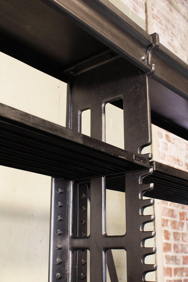 Antique Cast Iron Library Bookshelf Bookstack by Angus Snead MacDonald ...