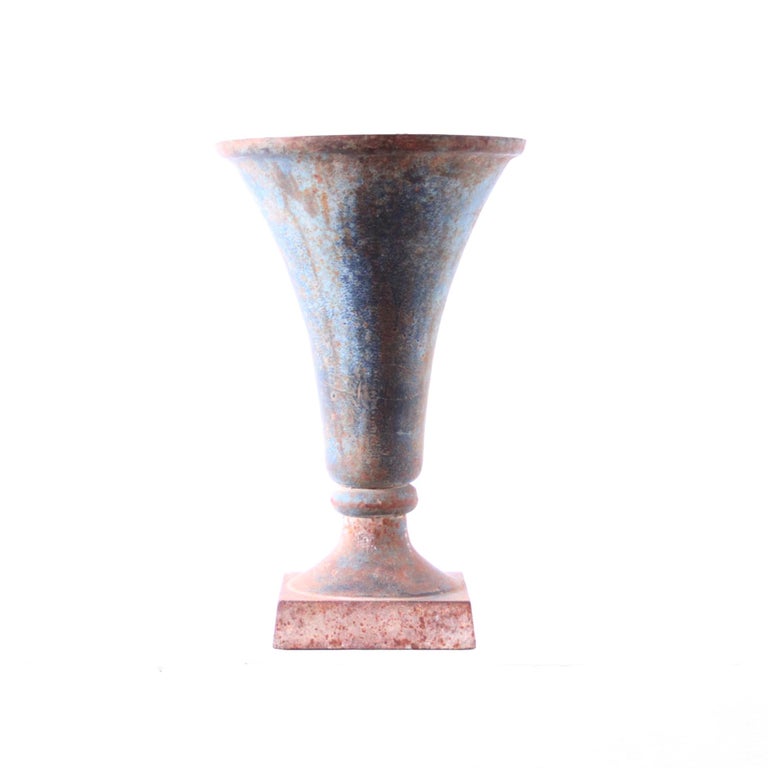 Antique Cast Iron Vases For Sale at 1stDibs