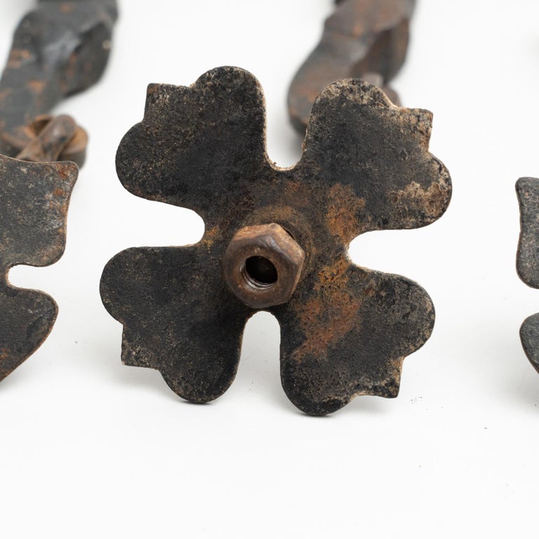 Antique Catalan Modernist Metal Handle, circa 1920 For Sale at 1stDibs