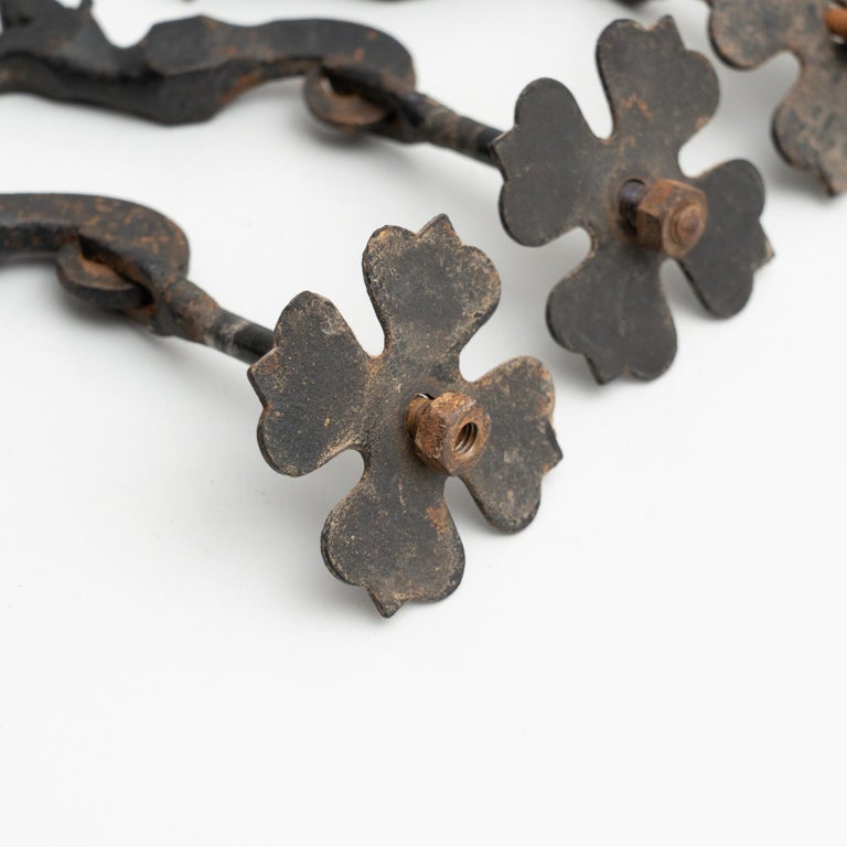 Antique Catalan Modernist Metal Handle, circa 1920 For Sale at 1stDibs