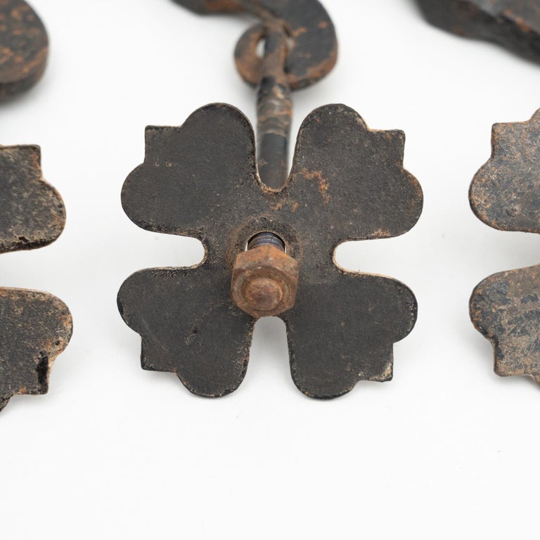 Antique Catalan Modernist Metal Handle, circa 1920 For Sale at 1stDibs