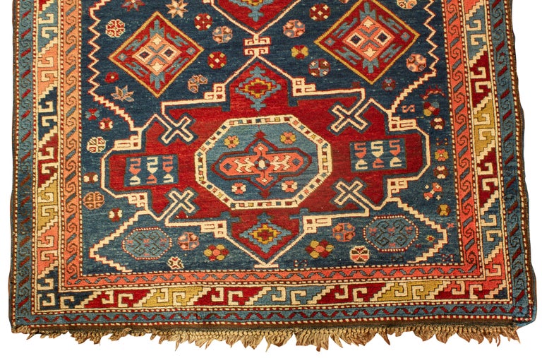 Antique Caucasian Dagestan Rug, circa 1900 3'11 x 7'10 For Sale at ...
