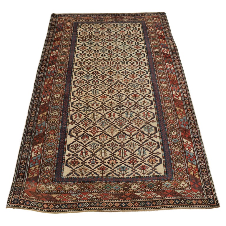 Antique Caucasian Dagestan Rug at 1stDibs