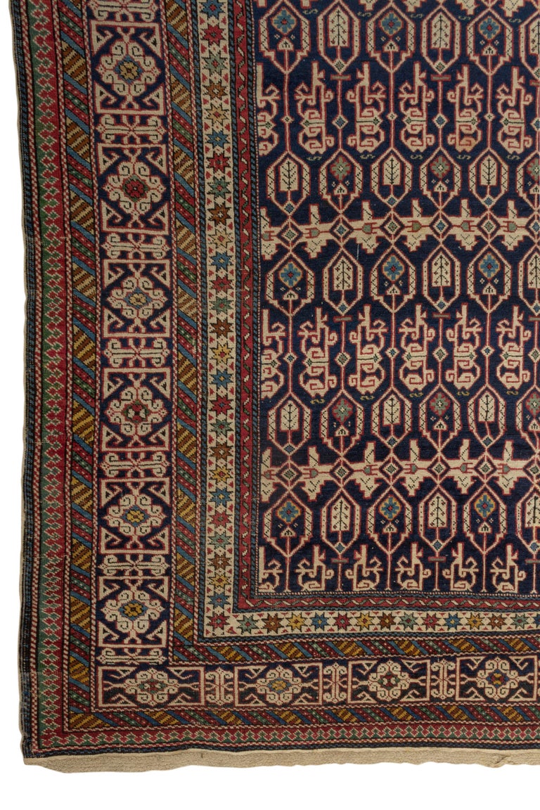 Antique Caucasian Konagkend Kuba Rug, circa 1890 4'2 x 5'10 For Sale at ...