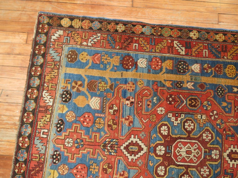 Antique Caucasian Kuba Rug at 1stDibs