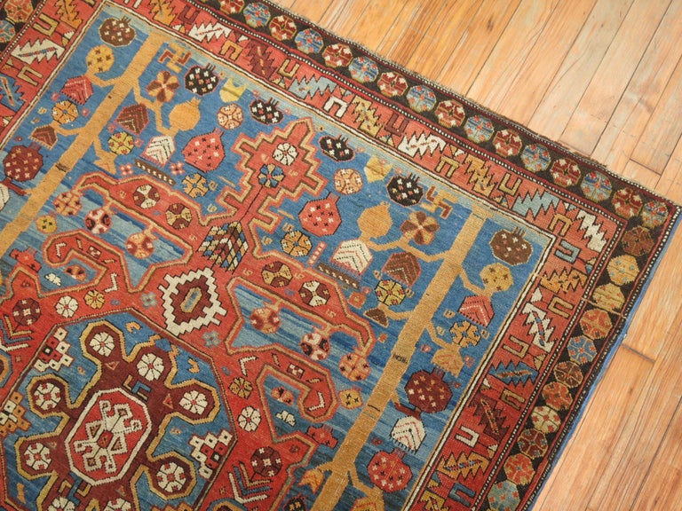 Antique Caucasian Kuba Rug at 1stDibs