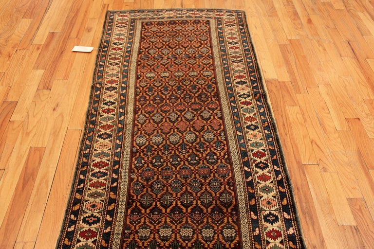 Antique Caucasian Kuba Runner Rug. 3 ft 6 in x 11 ft 6 in For Sale at ...