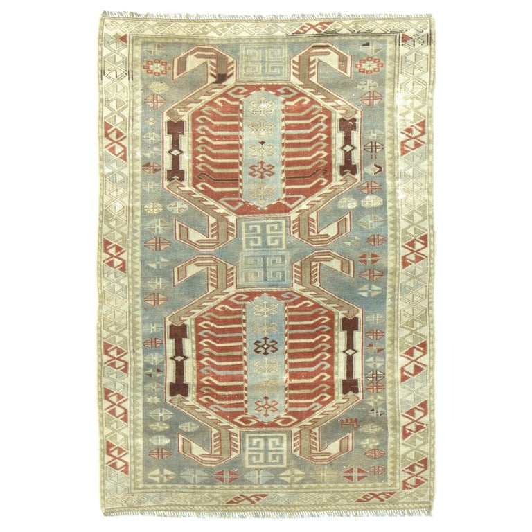 Antique Caucasian Lenkoran Rug For Sale at 1stdibs