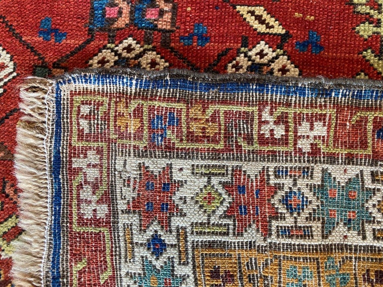 Antique Caucasian Runner For Sale at 1stDibs