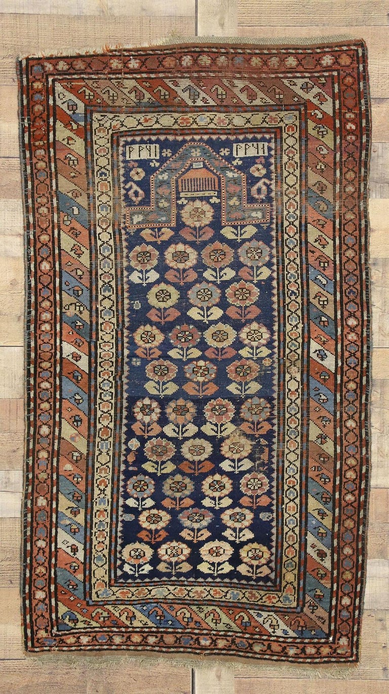 Antique Caucasian Shirvan Prayer Rug at 1stDibs