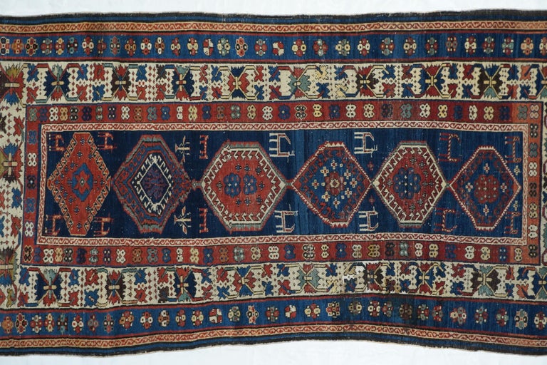 Antique Caucasian Shirvan Rug 3'9'' x 7'3'' For Sale at 1stDibs