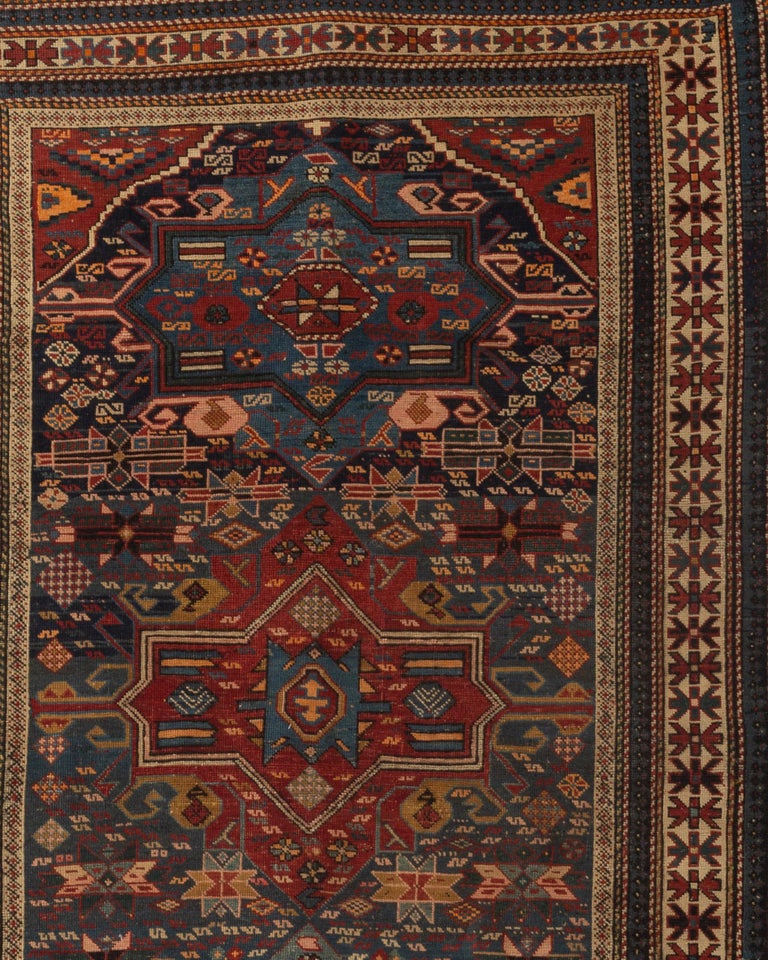 Antique Caucasian Shirvan Rug, circa 1880 For Sale at 1stDibs