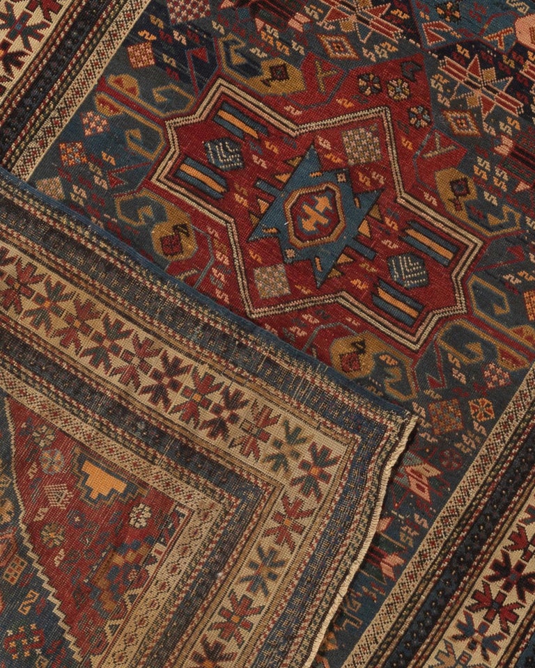 Antique Caucasian Shirvan Rug, circa 1880 For Sale at 1stDibs