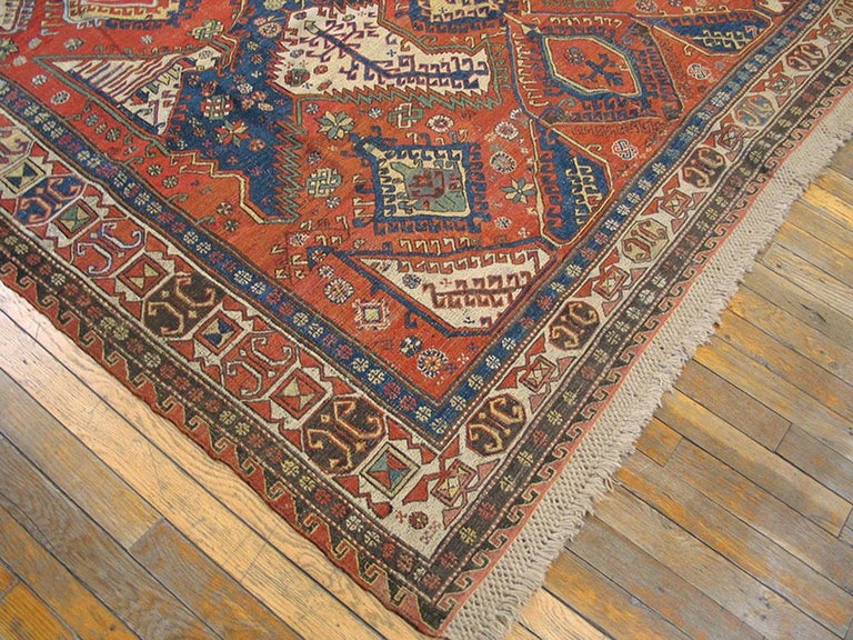 Antique Caucasian Soumak Rug 6' 10" x 9' 4" For Sale at 1stDibs ...