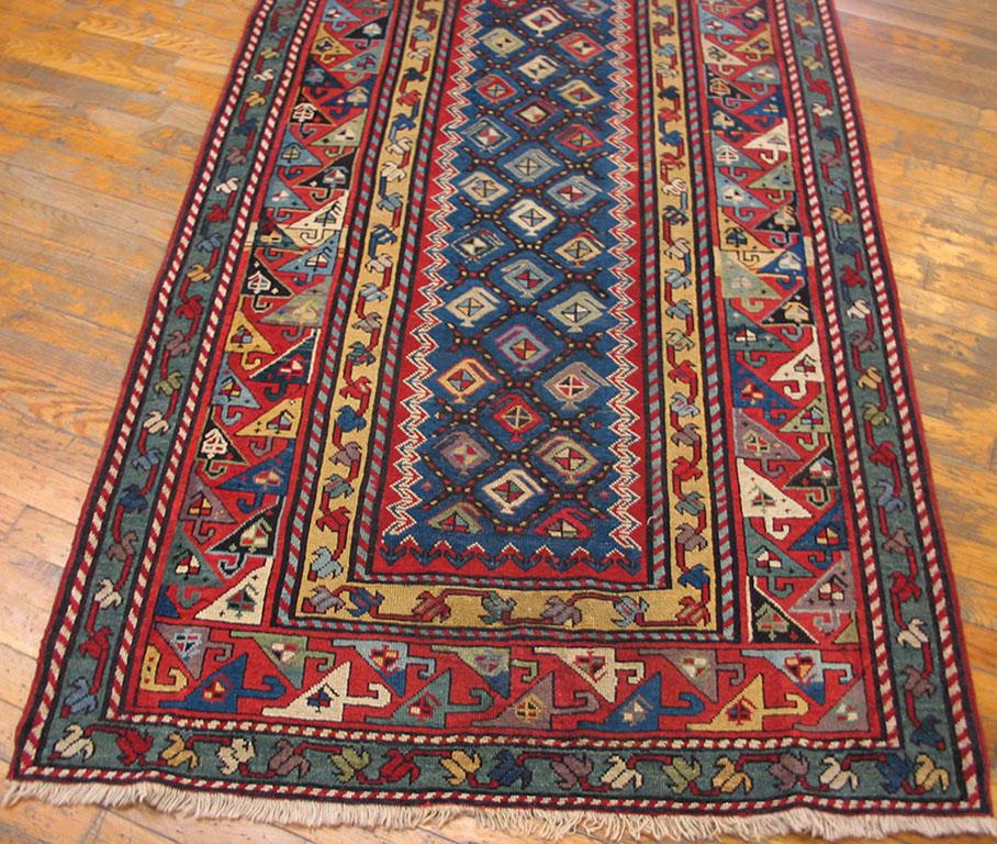 19th Century Caucasian Talish Carpet ( 3'8" x 9'4" - 112 x 285 ) For ...