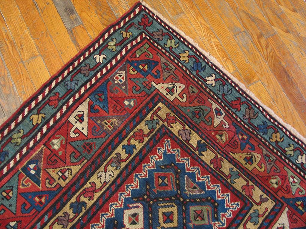 19th Century Caucasian Talish Carpet ( 3'8" x 9'4" - 112 x 285 ) For ...