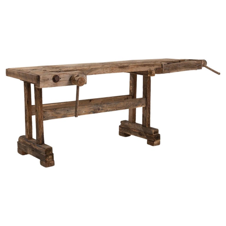 Antique Central European Carpenter’s Bench For Sale at 1stDibs