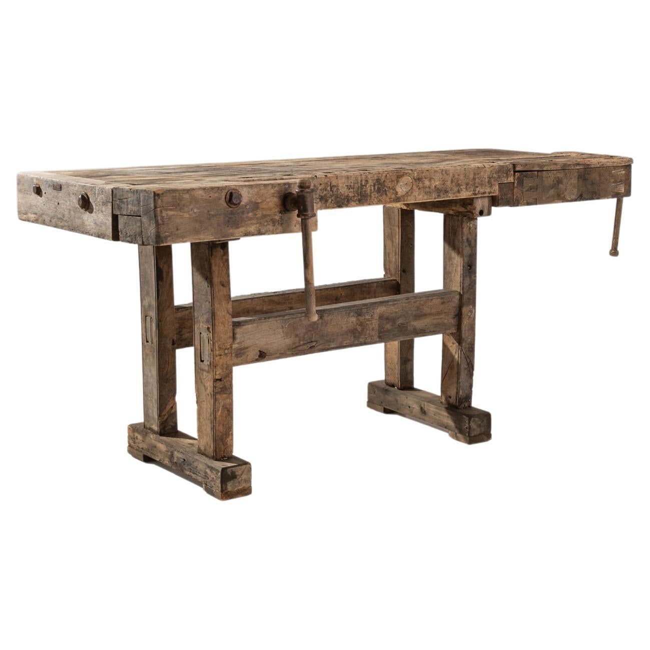 Antique Central European Carpenter’s Bench For Sale at 1stDibs