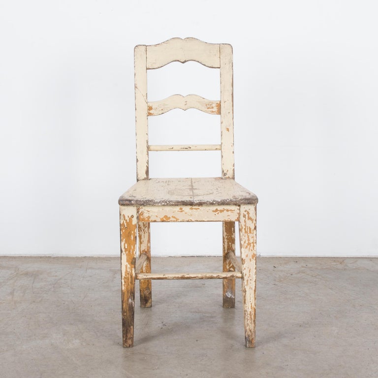 Antique Central European Wooden Chair at 1stDibs