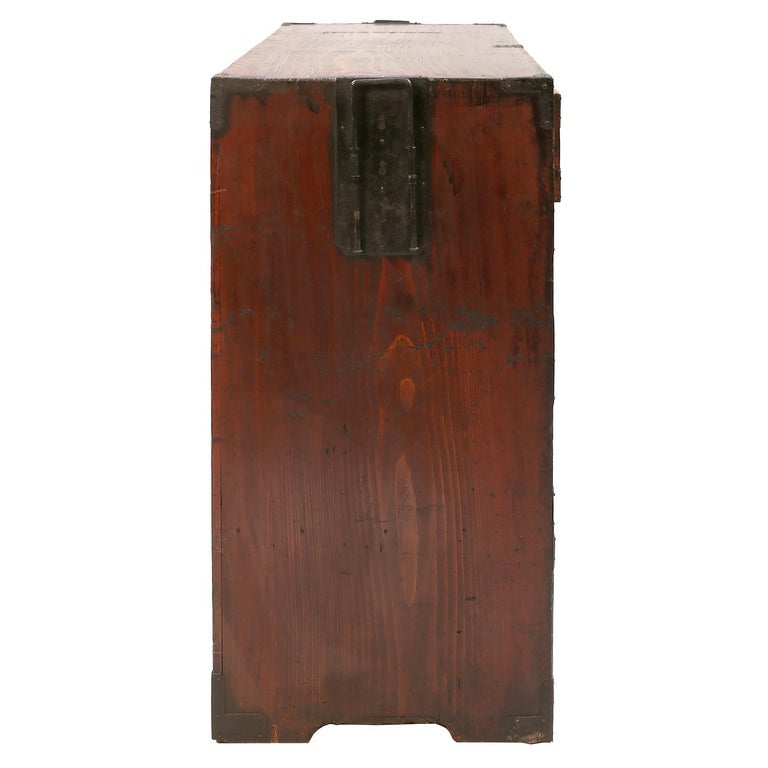 Antique Ceremonial Dress and Sword Tansu, Sendai, Japan at 1stDibs