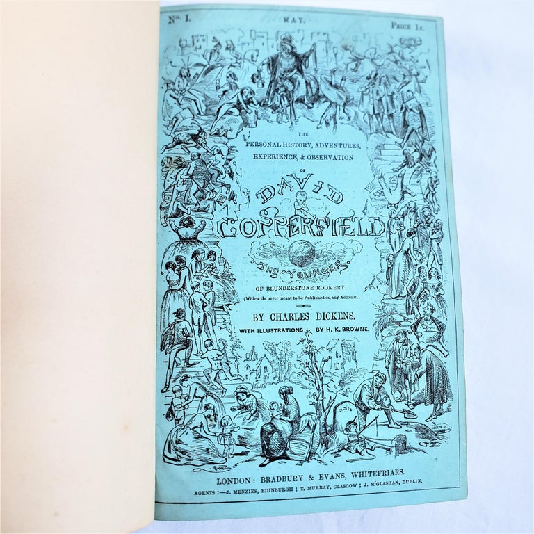 Antique Charles Dickens First Edition David Copperfield 1850 Chapman ...