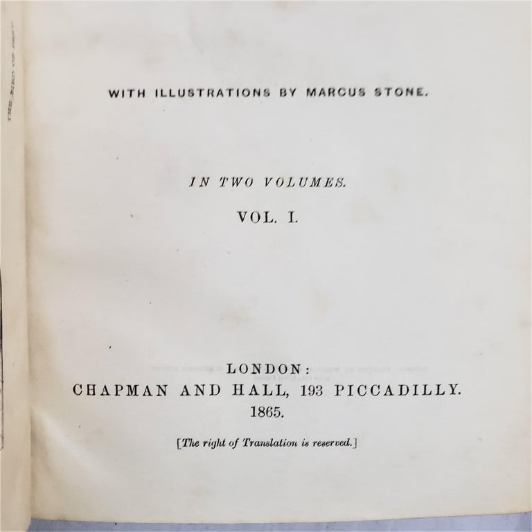 Antique Charles Dickens First Edition Our Mutual Friend 1865 Chapman ...