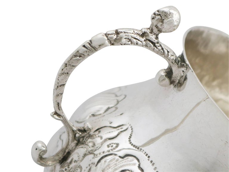 Antique Sterling Silver Porringer For Sale at 1stDibs