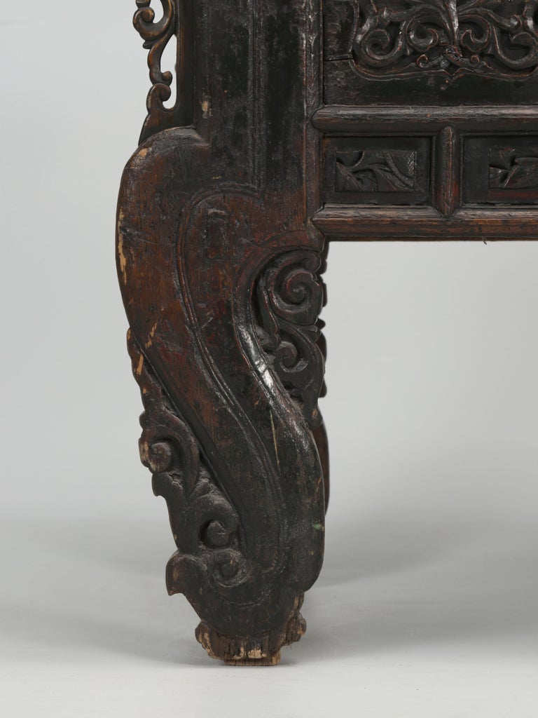 Antique Chinese Alter Table Beautifully Hand-Carved circa 1900 For Sale ...