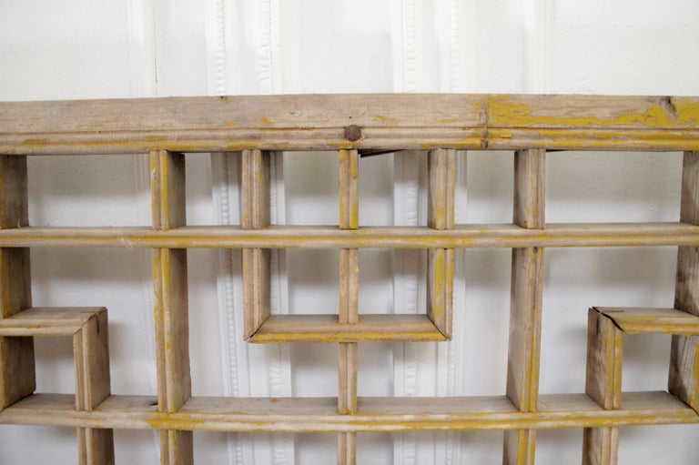 Antique Chinese Architectural Wall Hanging Screen at 1stDibs