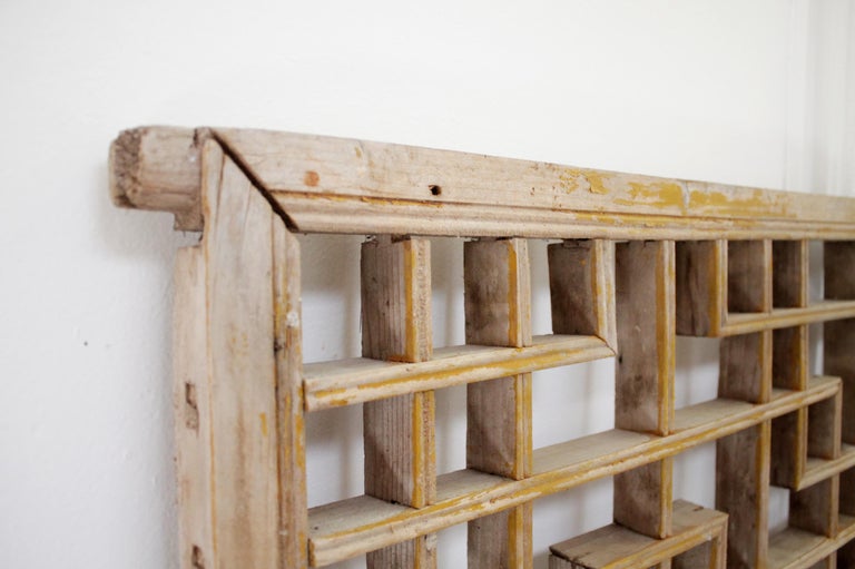 Antique Chinese Architectural Wall Hanging Screen at 1stDibs