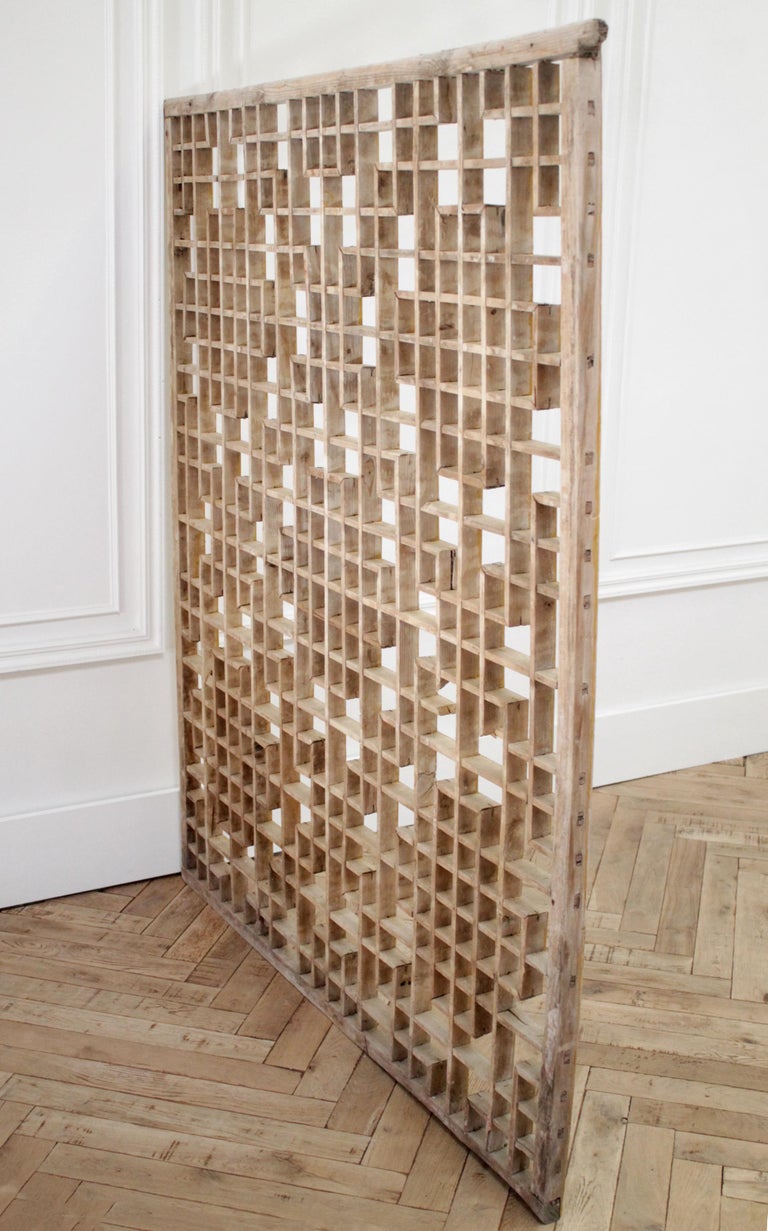 Antique Chinese Architectural Wall Hanging Screen at 1stDibs