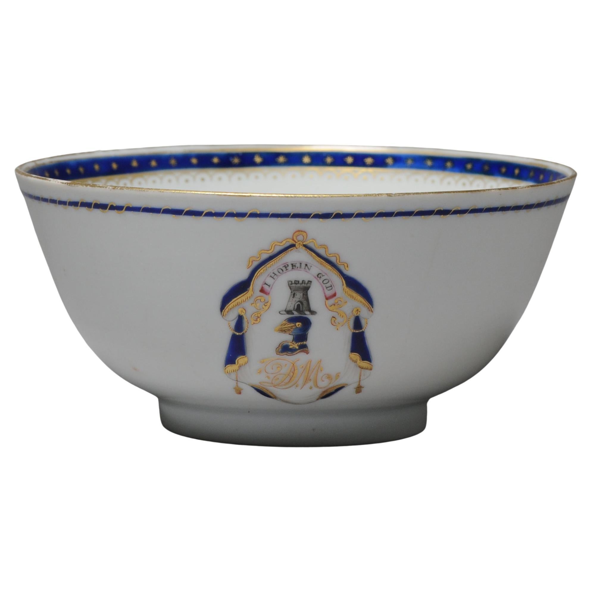 Antique Stoneware Chinese Bowl For Sale at 1stDibs