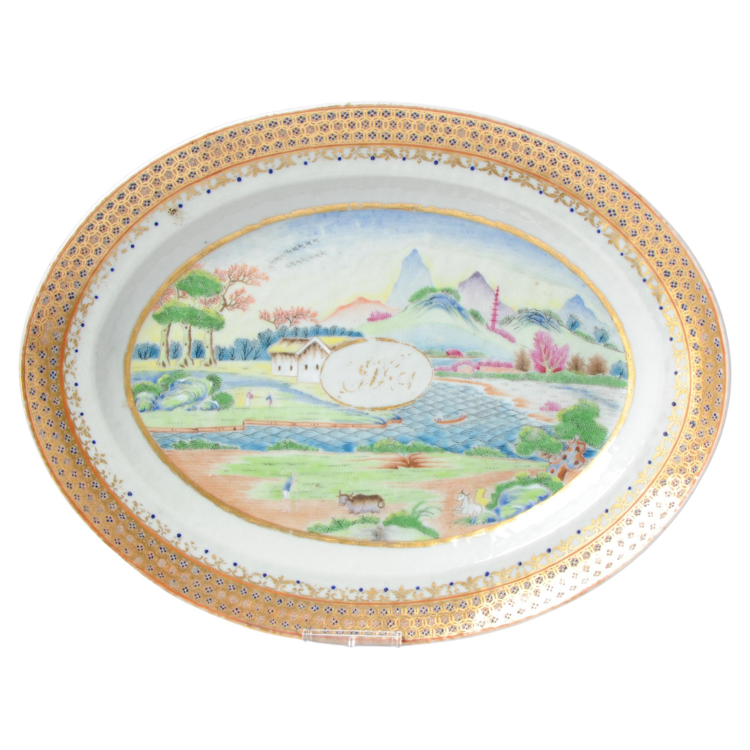 A Pair of Jiaqing Period Chinese Export Neoclassical Porcelain Urns at ...