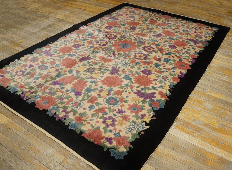 1920s Chinese Art Deco Carpet by Fette-Li Workshop ( 6' X 8'9" - 183 X ...