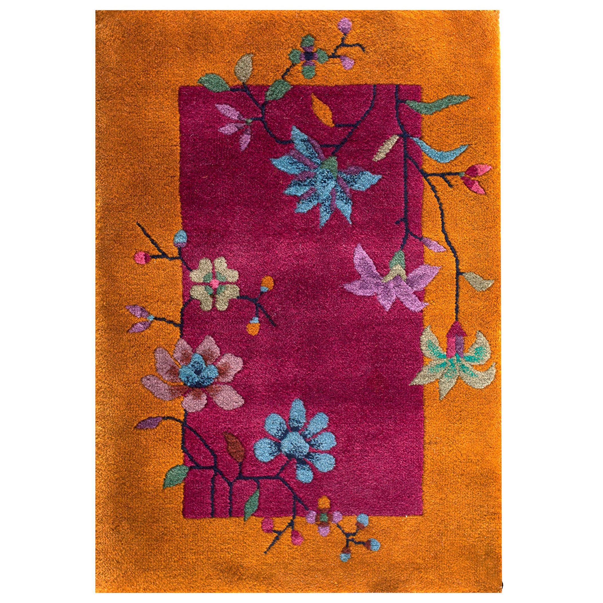 Chinese Art Deco Rug at 1stDibs