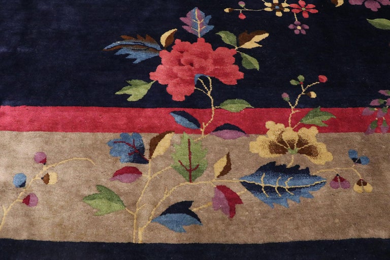Antique Chinese Art Deco Rug Inspired by Walter Nichols with Jazz Age ...