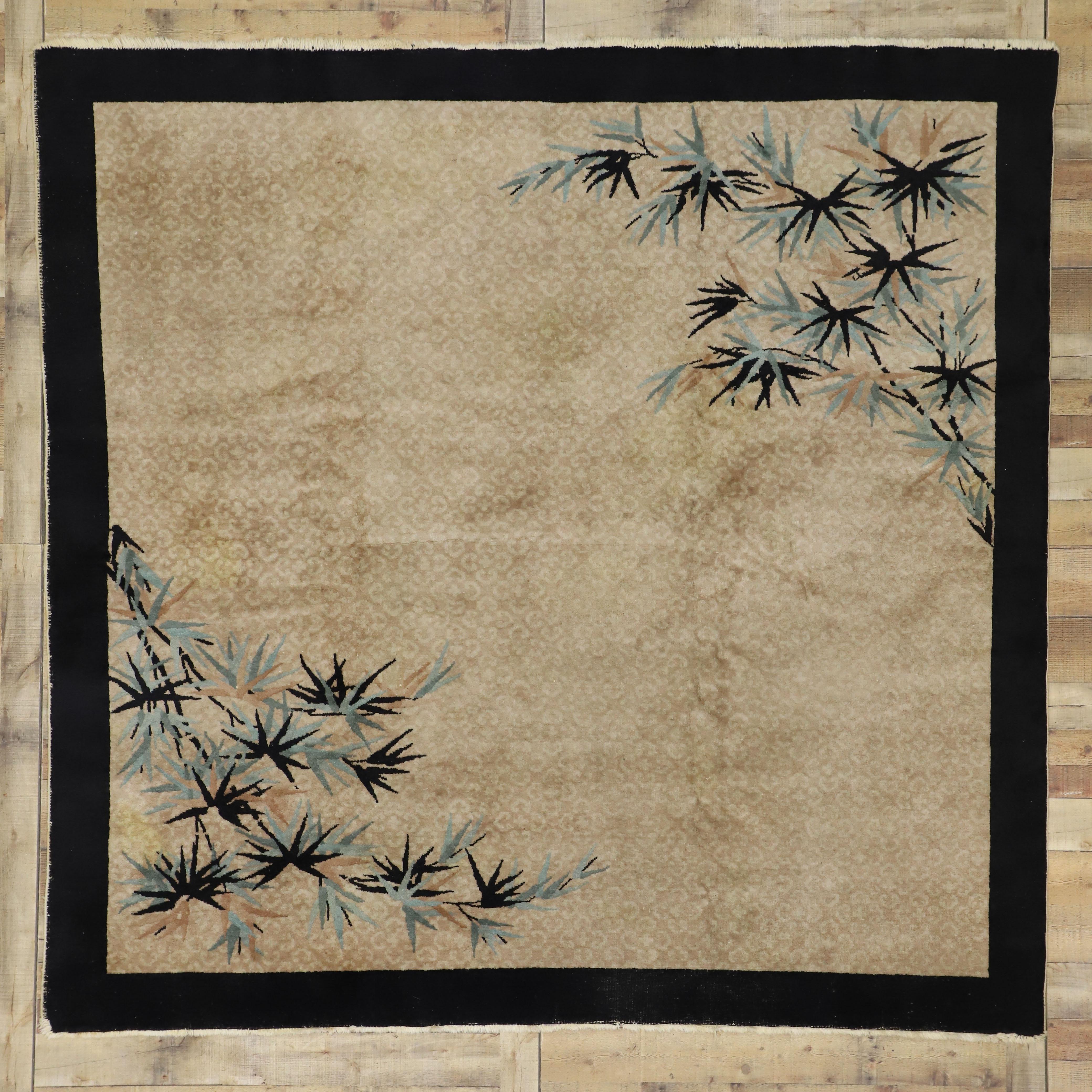 Antique Chinese Art Deco Rug with Hollywood Regency Style at 1stDibs ...