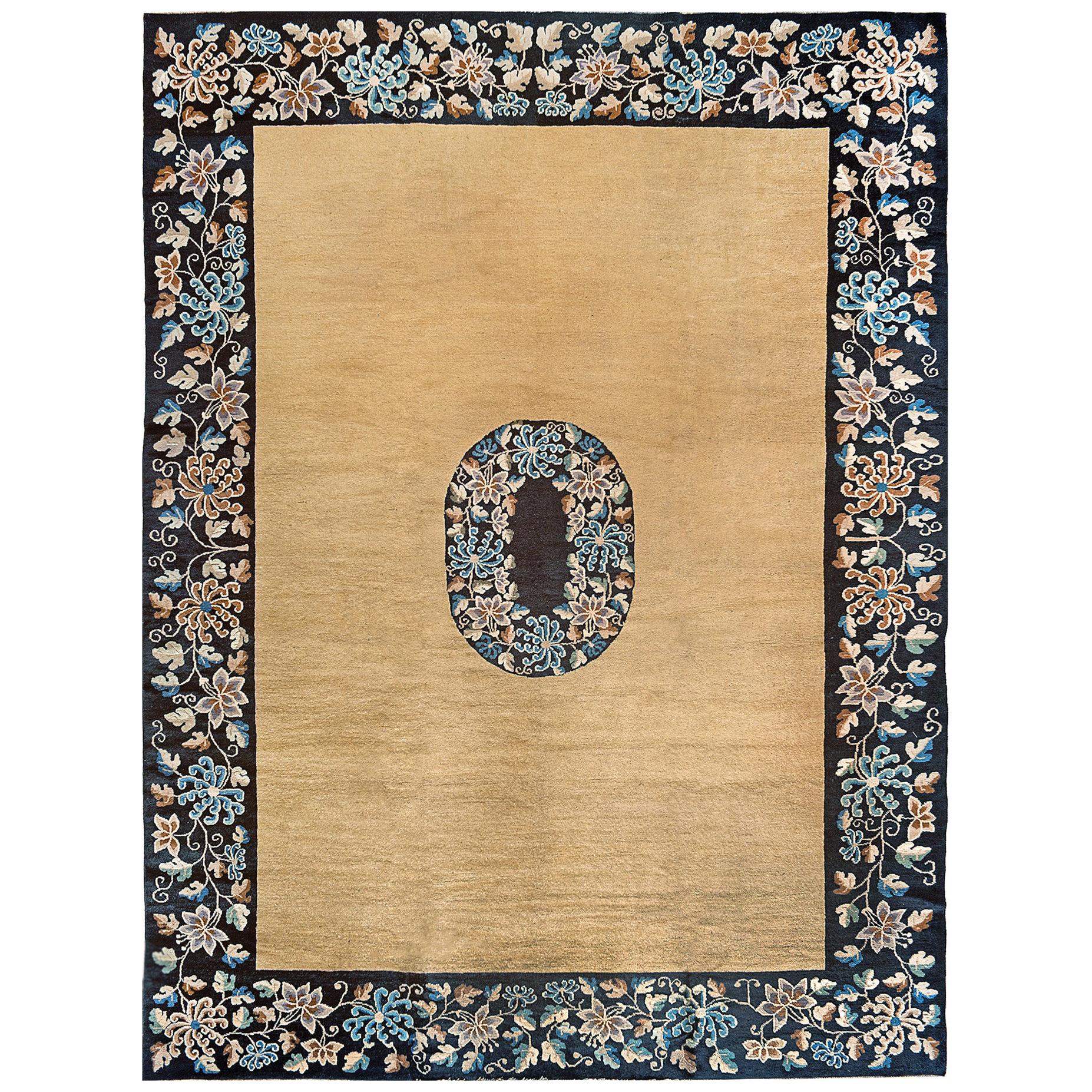 Antique Large Chinese Carpet at 1stdibs