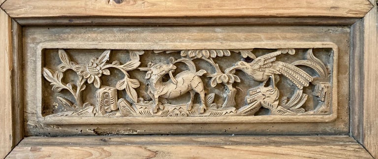Antique Chinese Carved Wood Panel at 1stDibs | chinese wood panel ...