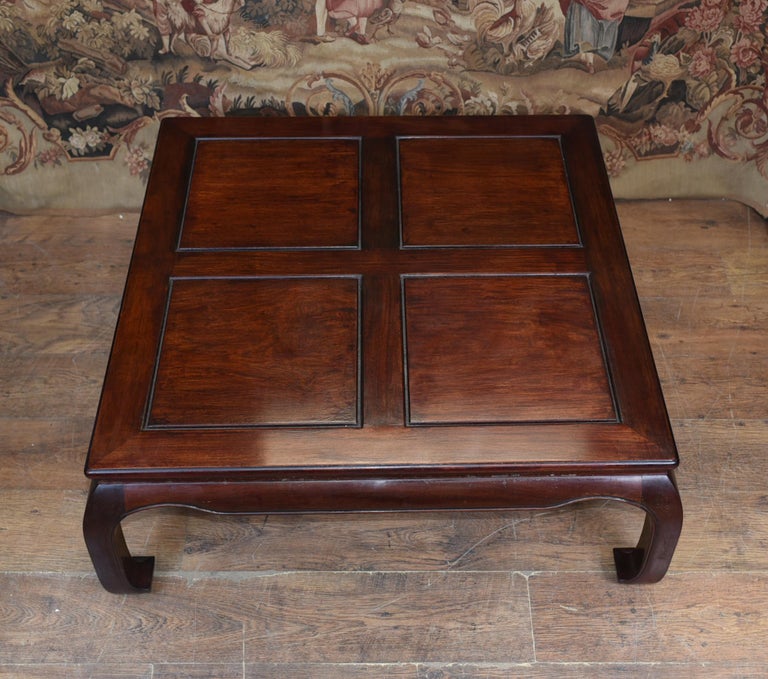 Antique Chinese Coffee Table Hardwood, 1930 For Sale at 1stDibs