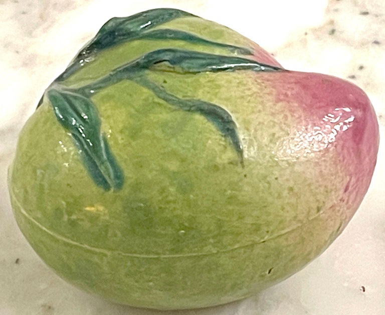 Antique Chinese Export Diminutive Altar Fruit Peach Box, Rare Form For ...